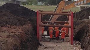 Escavações de Valas - Como Elas São Feitas - ESCORAMENTO DE VALA